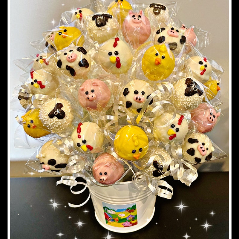 Animal Cake Pops - Etsy
