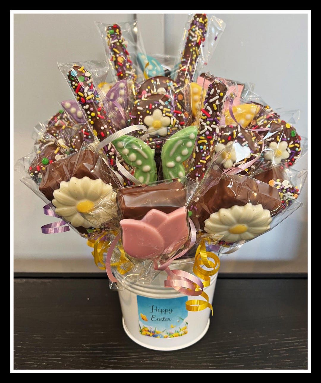 Spring Basket, Easter Basket, Easter and Spring Chocolate Basket ...