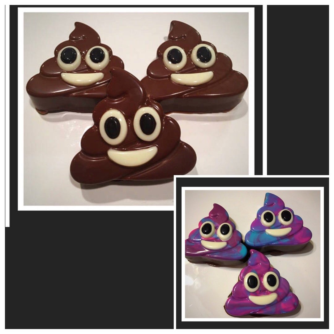 Poop Emoji Chocolate Covered Oreos: Funny Party Favors - Etsy