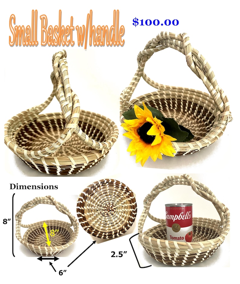 Handmade Gullah Sweetgrass Basket: African-american Craft From South ...