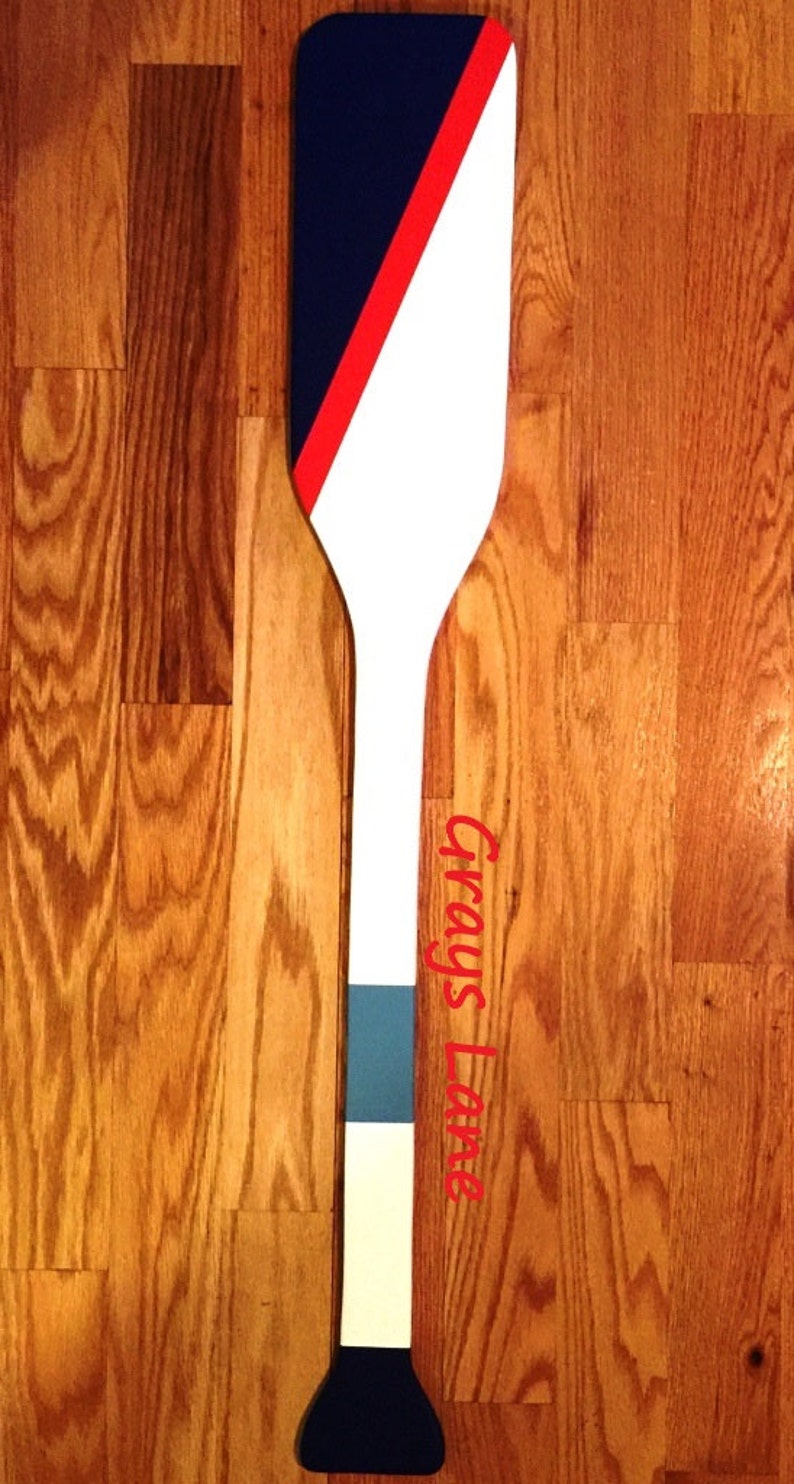 Custom Paddle Nautical Decor - Etsy