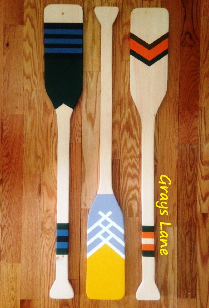Custom Paddle Nautical Decor - Etsy