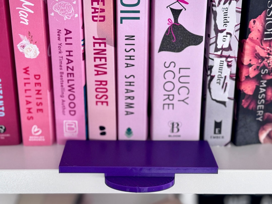 3D Printed Bookshelf Alignment Guide Bookshelf Guide, Bookshelf Aligner ...