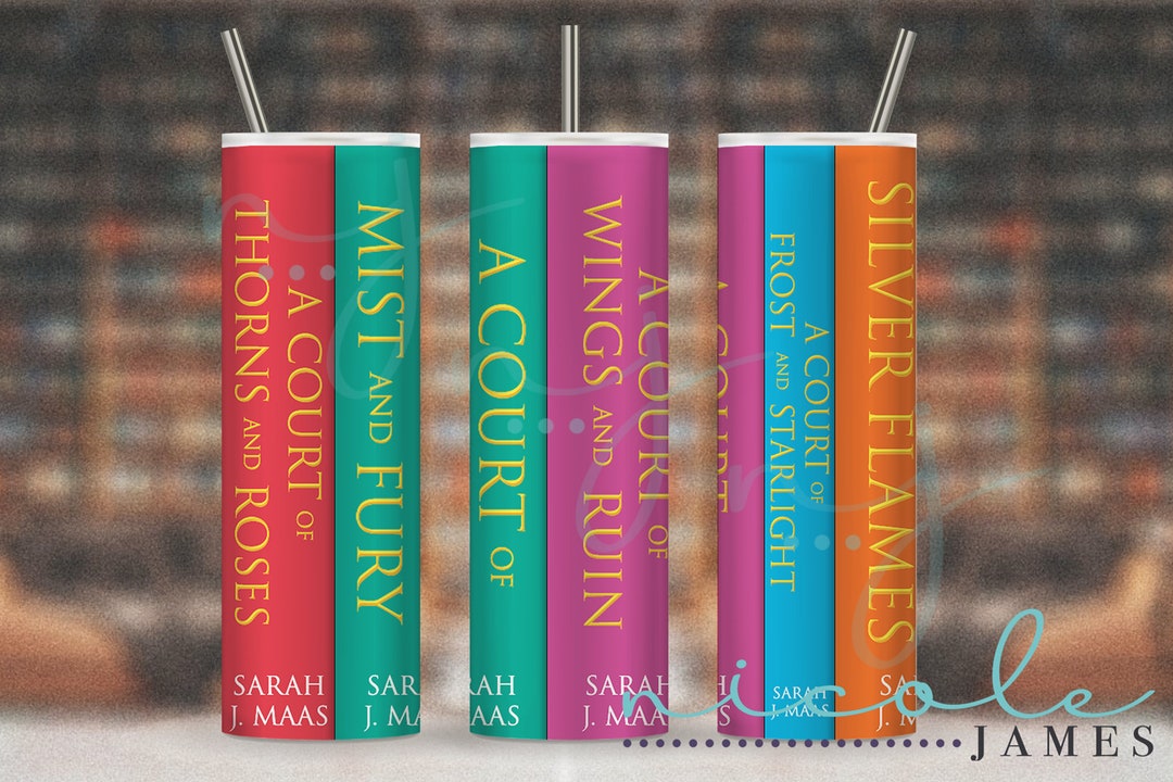 ACOTAR Book Series 20 Oz Tumbler, ACOTAR Cup, ACOTAR Tumbler, Book ...