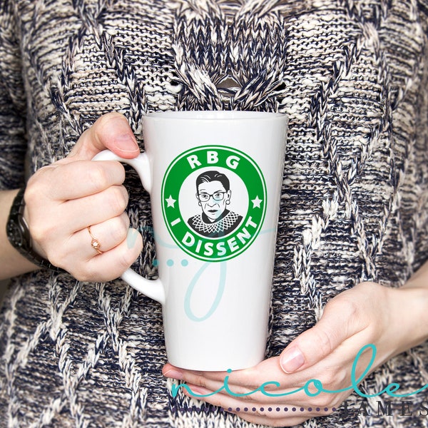 Notorious Rbg Mug - Etsy