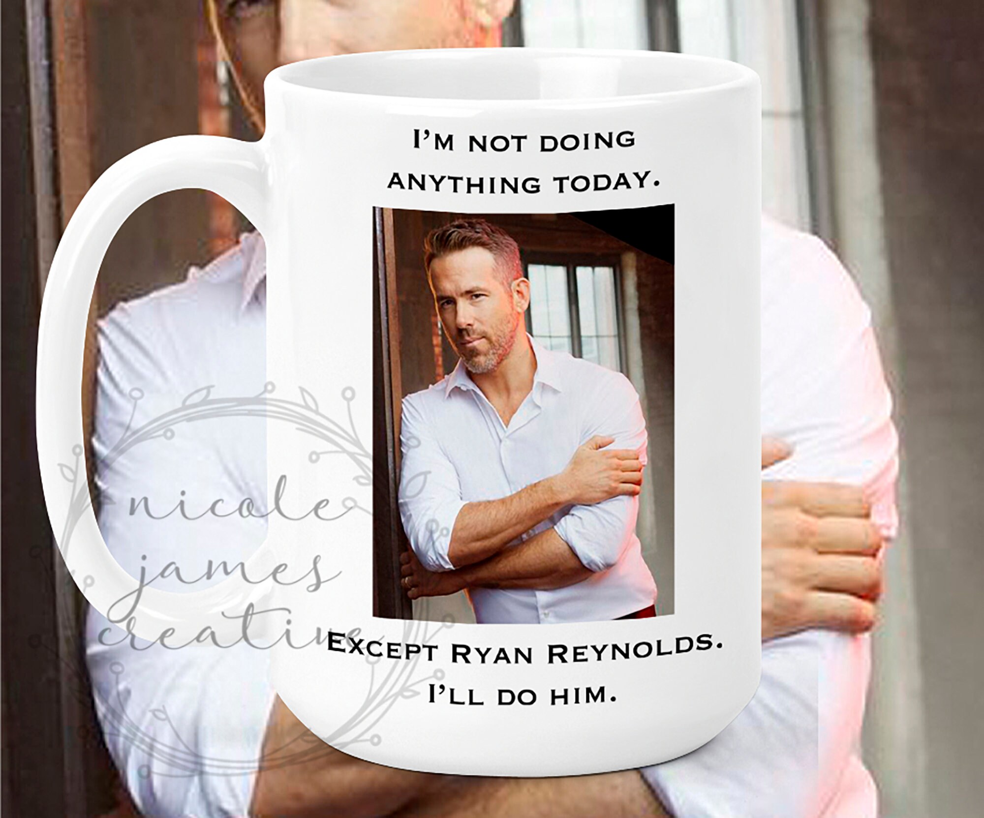 Ryan Reynolds Ceramic Coffee/Tea Mug | Etsy