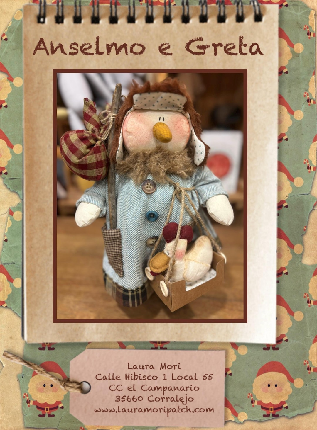 Anselmo and Greta PDF Pattern in Italian and Spanish - Etsy