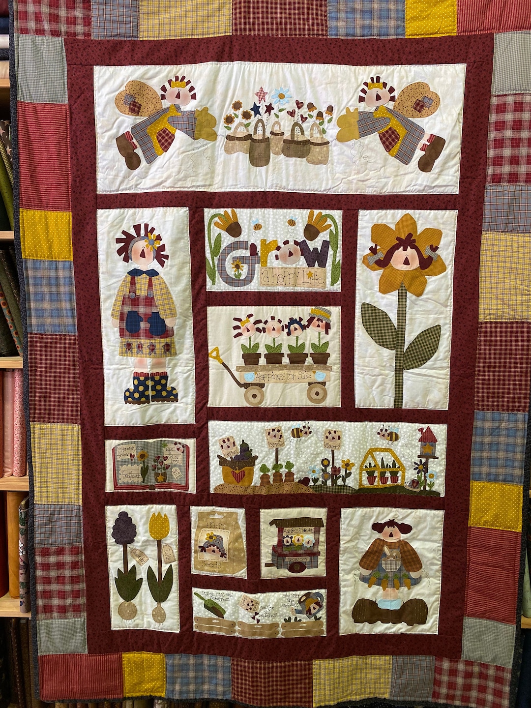 Grow a Happy Life PDF Sewing Pattern in Italian and Spanish - Etsy