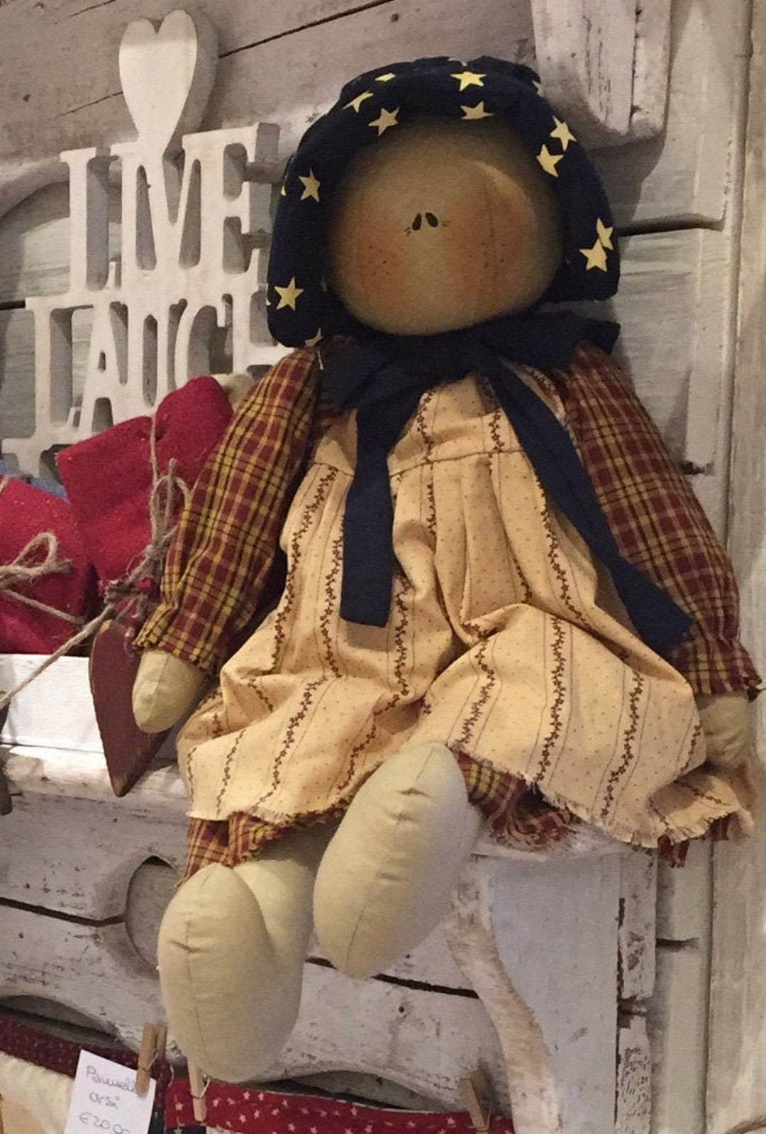 Amish Doll Sewing Pattern in PDF in Italian and Spanish - Etsy