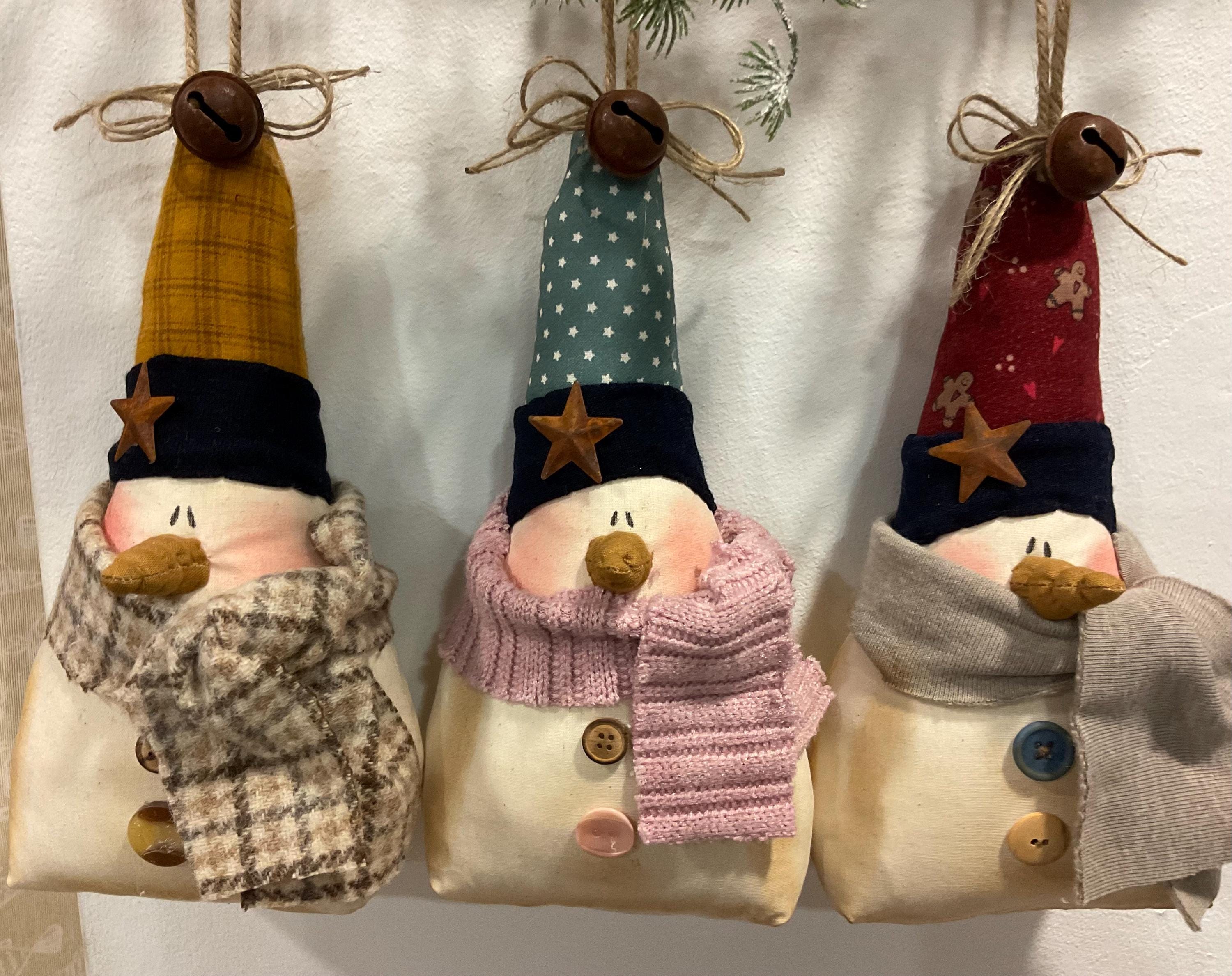 Snowman and Reindeer PDF Pattern in Italian and Spanish - Etsy