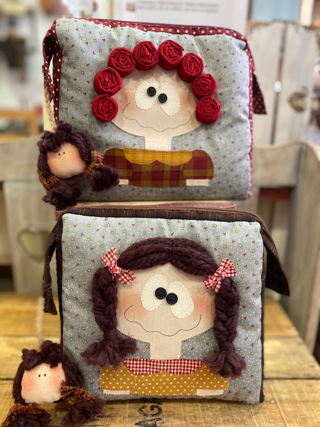 Patchwork Friends PDF Sewing Pattern in Italian and Spanish - Etsy