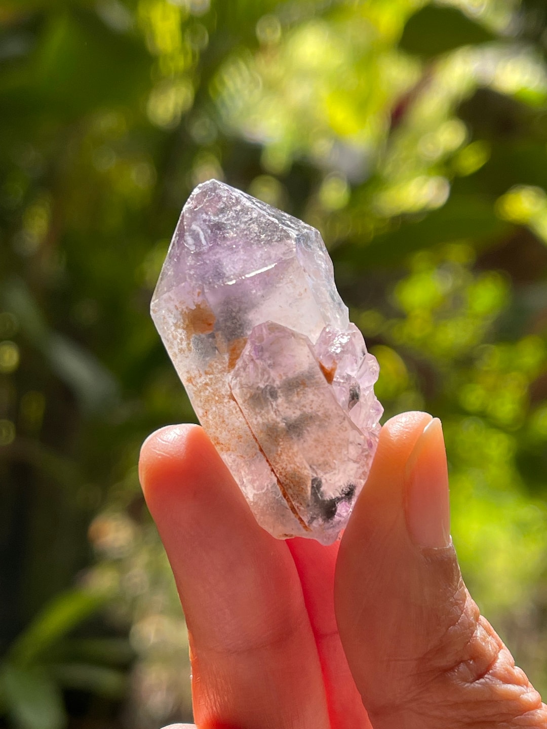 Amethyst W/ Goethite Inclusions From Bahia, Brazil (rare, New Find ...