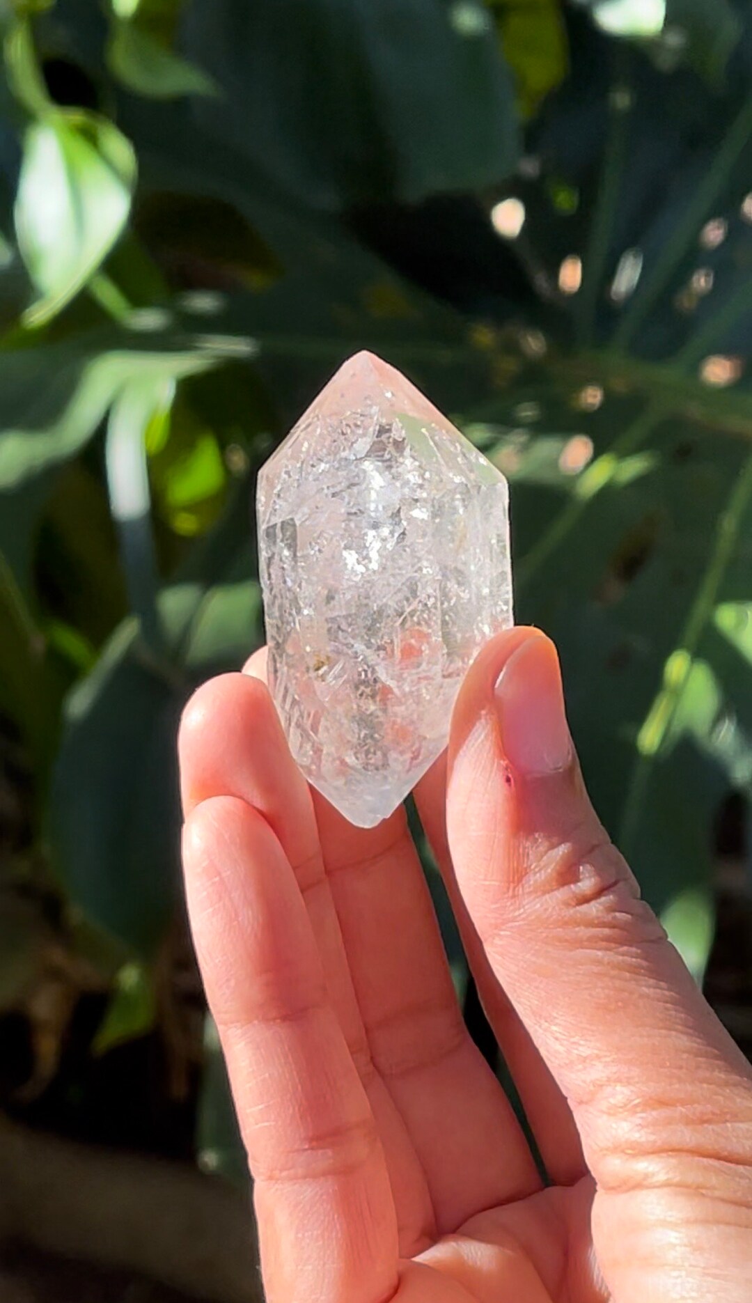 Rare Mondo Quartz From Tanzania (double Terminated, Mobile Enhydro) - Etsy