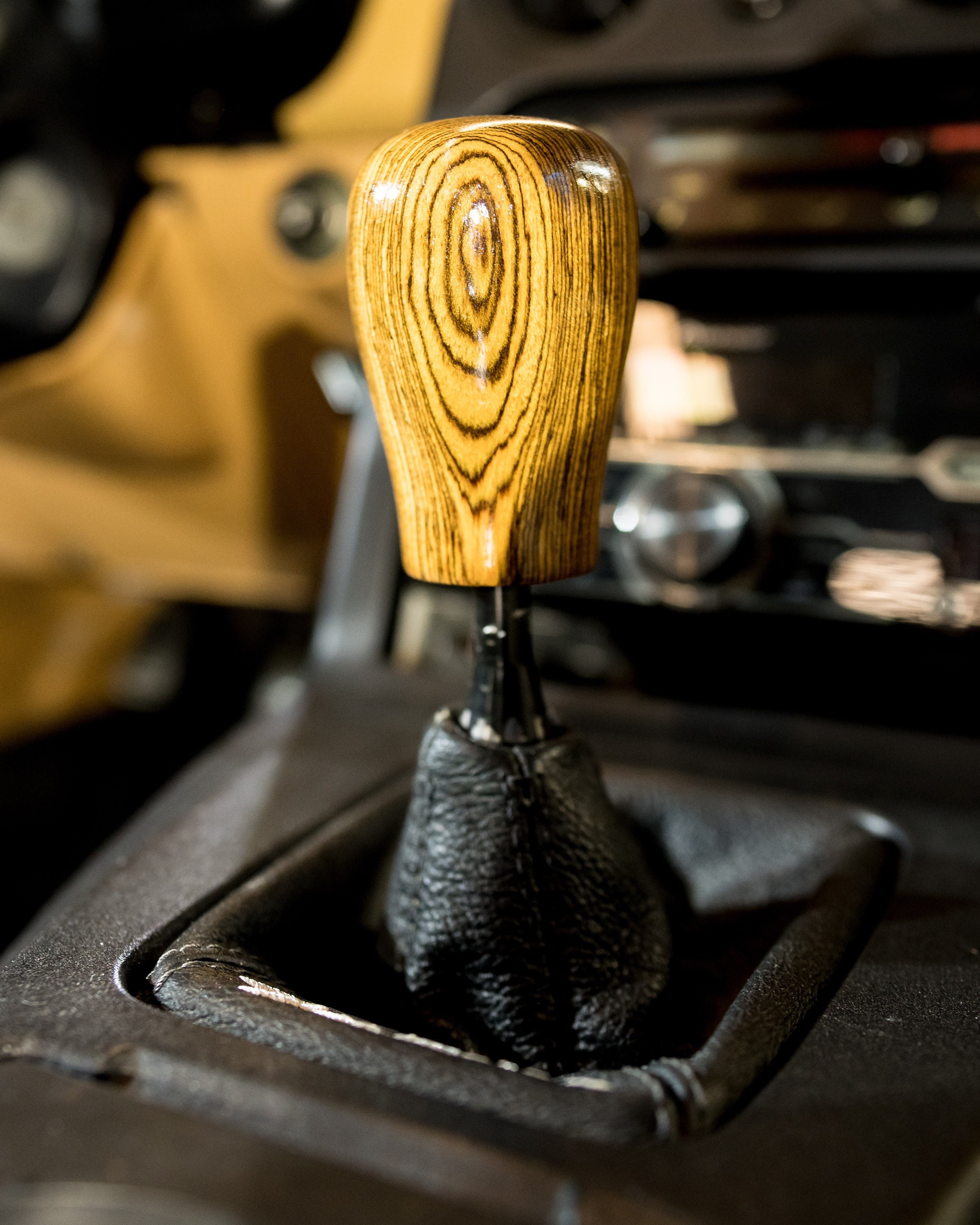 Zebra Wood Shift Knob Universal - Etsy