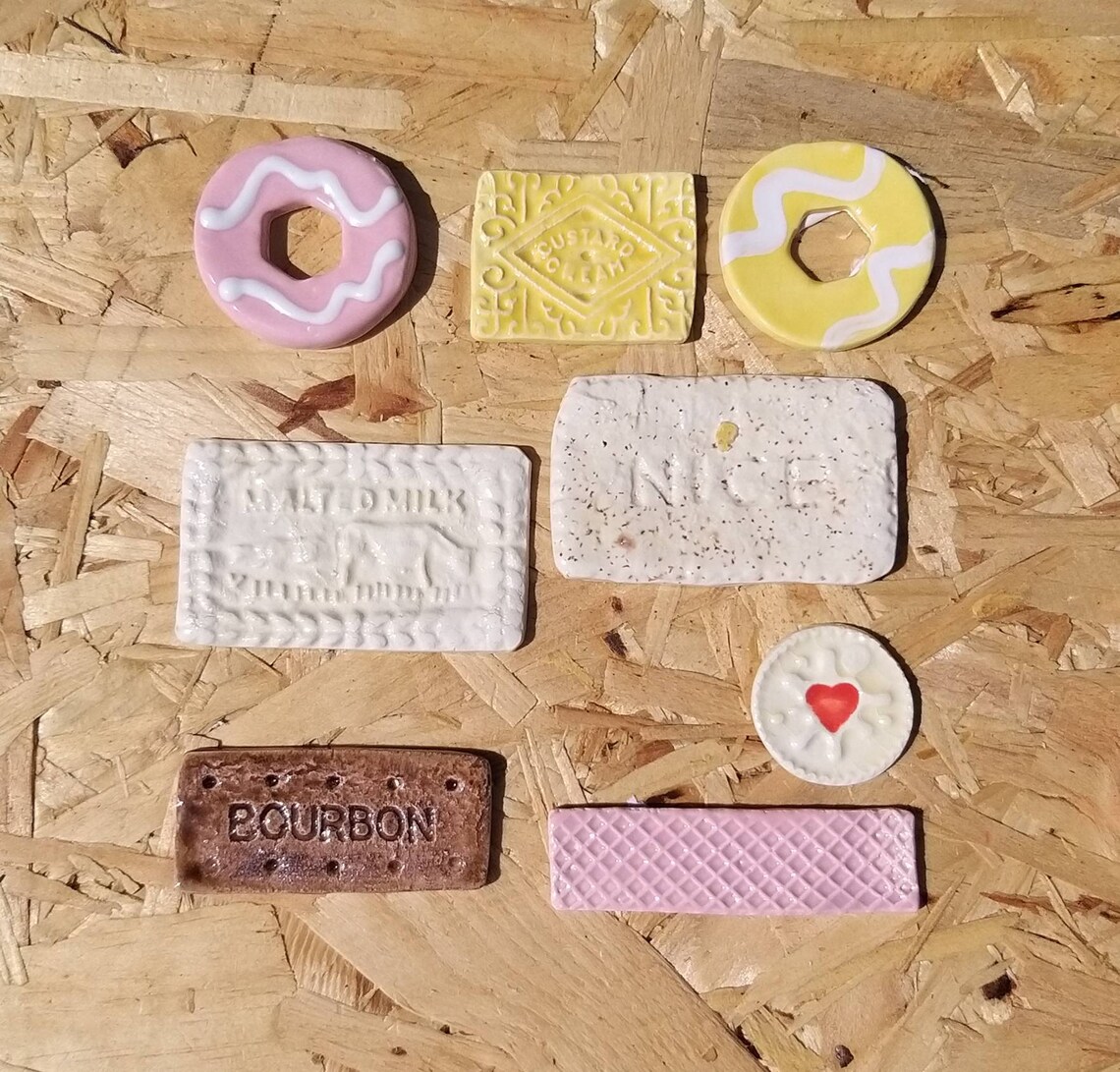Ceramic Biscuit Artwork Framed Biscuit Lovers British | Etsy