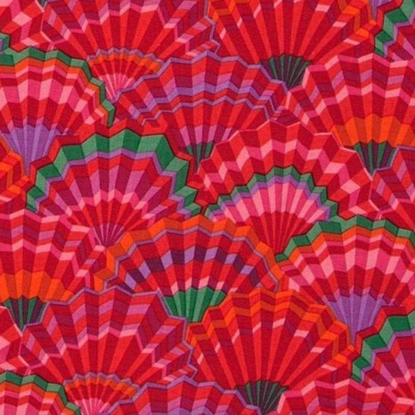 Kaffe Fasset Paper Fans Fabric - Etsy
