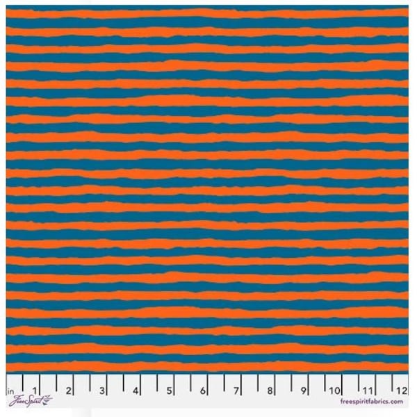 Kaffe Fassett Comb Stripe Fabric - Etsy