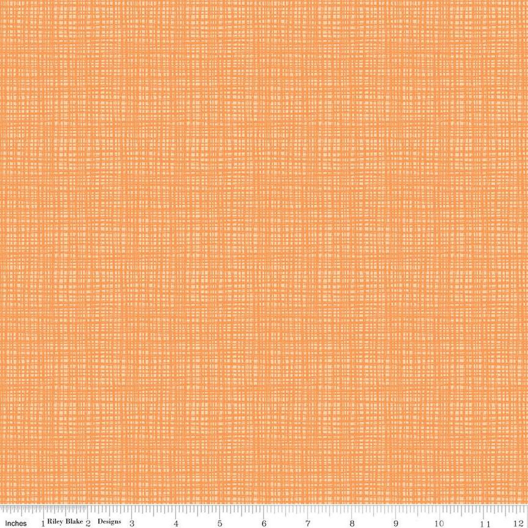 Riley Blake Fabric Texture Fabric C610 Creamsicle Crosshatch Shades ...