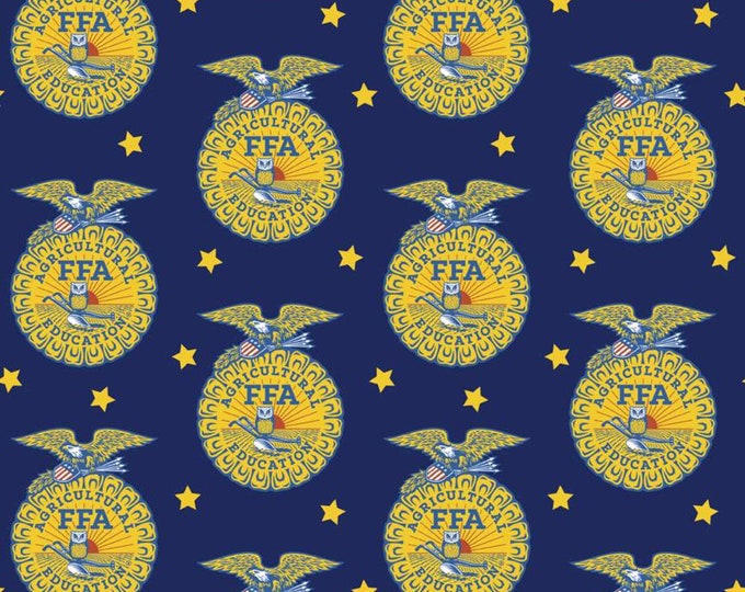 Future Farmers of America (FFA) Fabric Riley Blake FFA Logo Forever ...