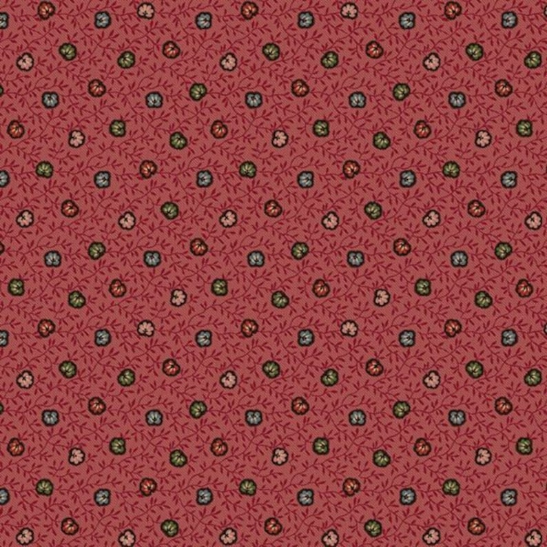 Lily's Locket Fabric Pam Buda Clematis R170549 Pink Floral Marcus ...