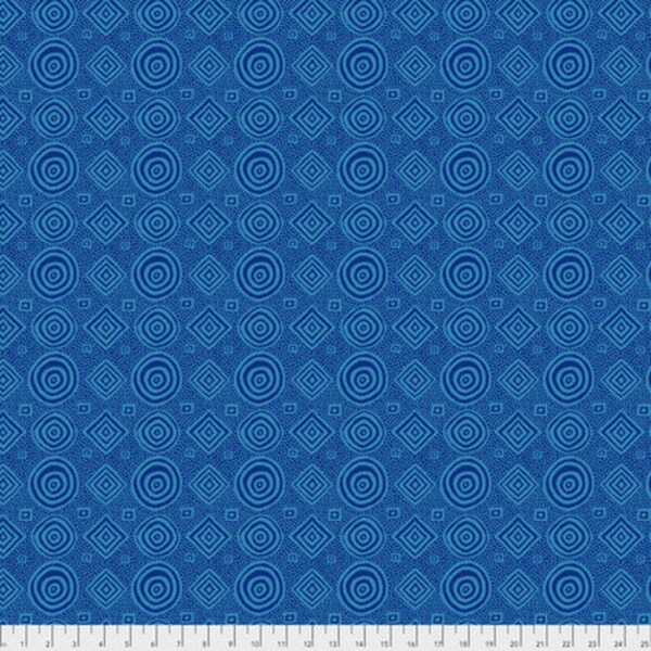 Blue Swirl Fabric - Etsy