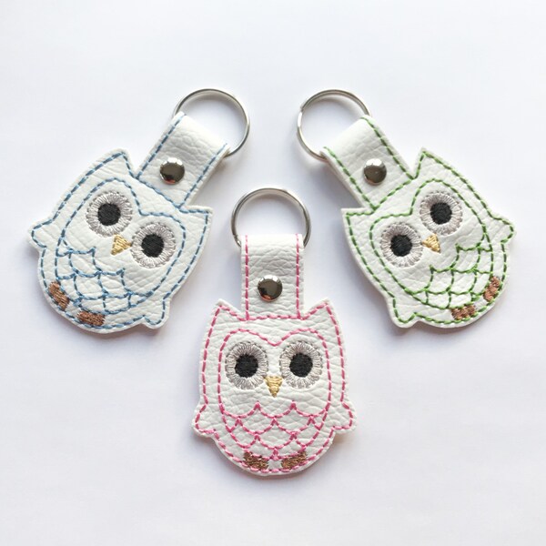 Owl Key Ring - Etsy UK
