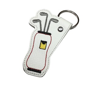 Golf Bag Key Fob, Golf Bag Key Ring, Golfing Gifts, Gifts for Golf ...
