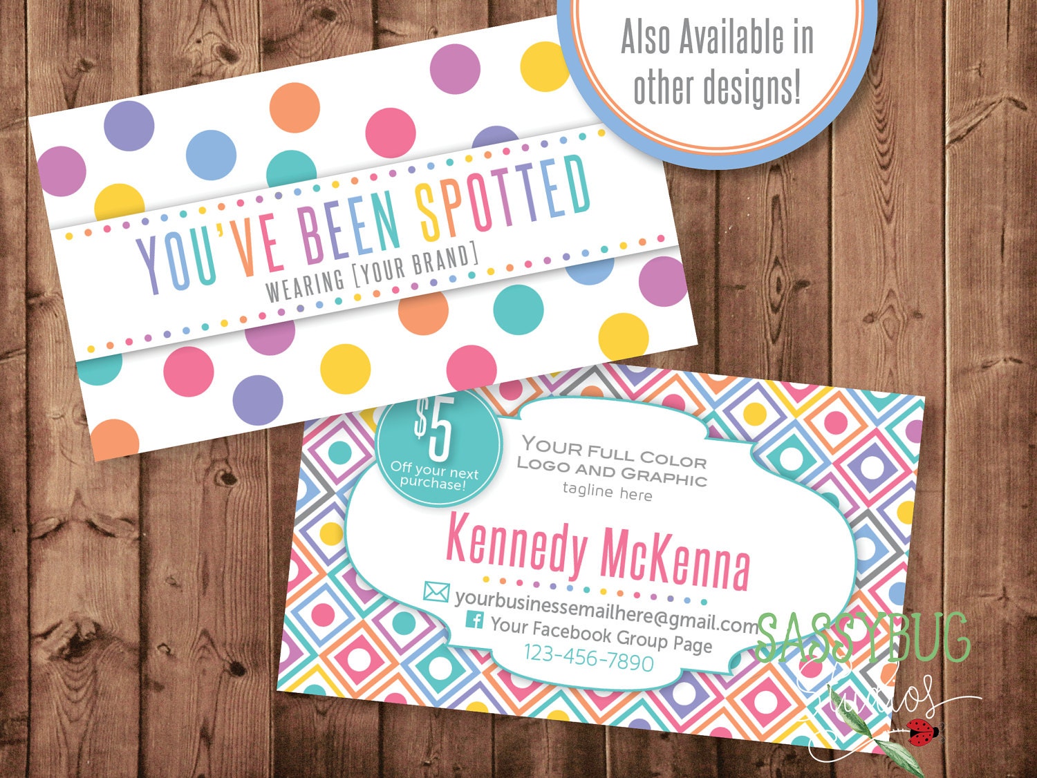 You've Been Spotted Wearing Cards Personalized | Etsy