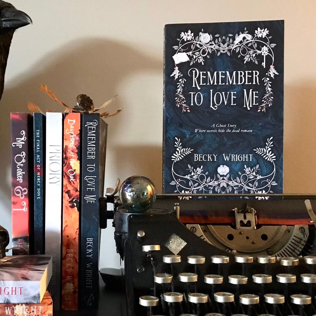 Signed Book Becky Wright Remember to Love Me Gothic - Etsy