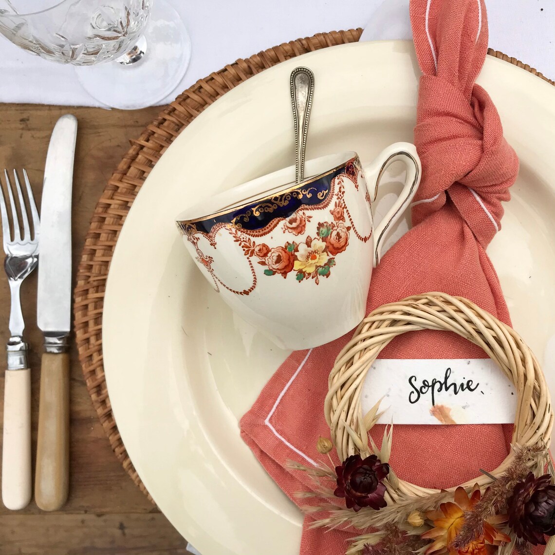 Custom Plantable Seed Tags Modern Calligraphy Gift Tag - Etsy UK