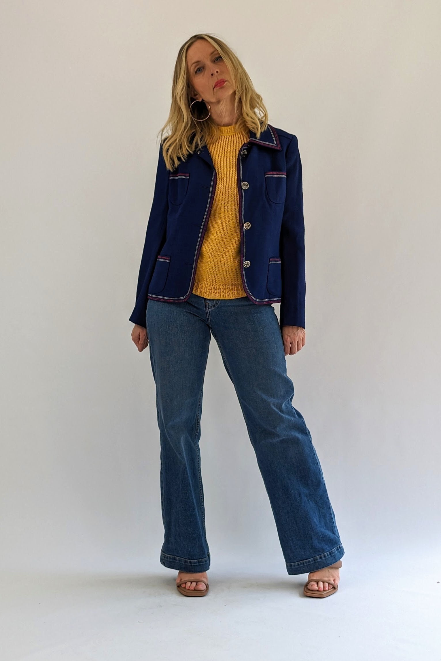 Louis Feraud Vintage Jacket - Etsy Louis Feraud Vintage Jacket - Etsy