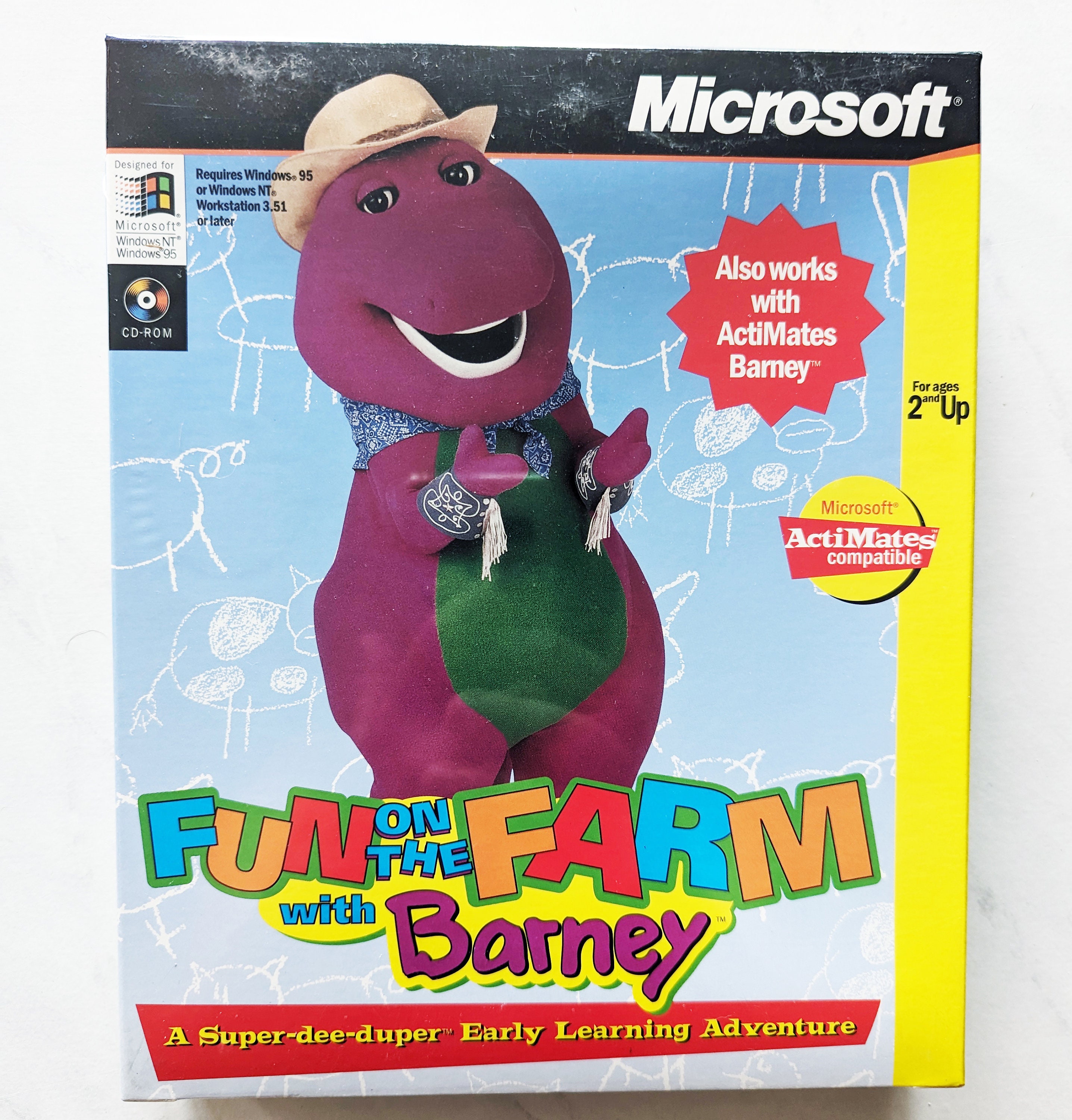 Barney Fun on the Farm With Barney A Super-dee-duper Early Learning ...