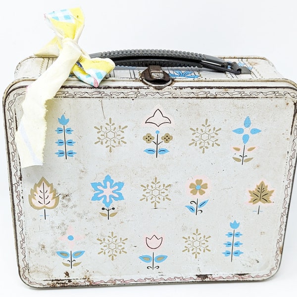 1950s Lunch Box - Etsy