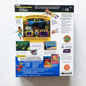 Scholastic's the Magic School Bus Explores the Ocean PC CD-ROM ...