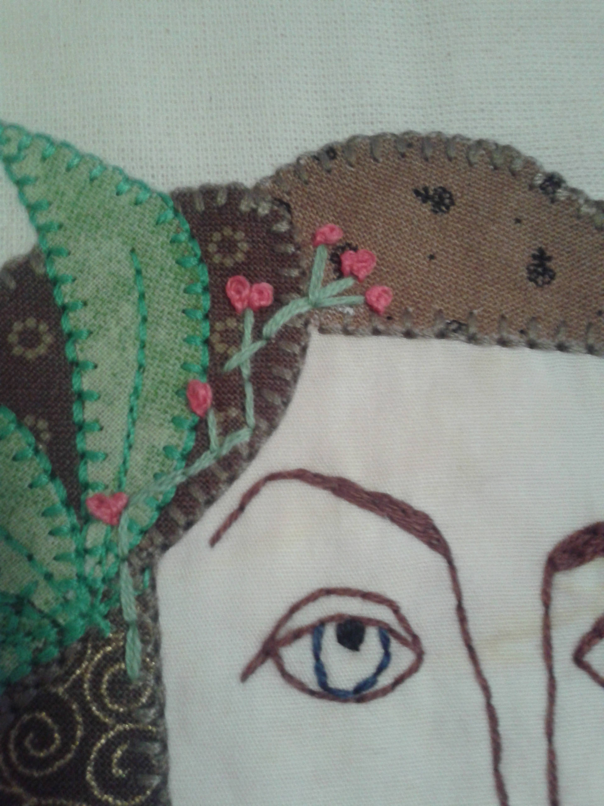 Picasso Inspired Textile Art. - Etsy