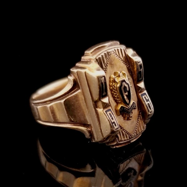 Vintage Class Ring - Etsy