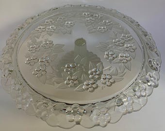 Mikasa Crystal Bountiful Footed Cake Stand Never Used in Box - Etsy