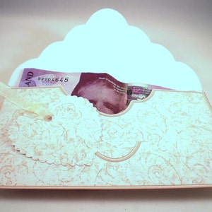 Money Gift Wallet for Baby, Neutral Colours,baby Shower,birth of Baby ...