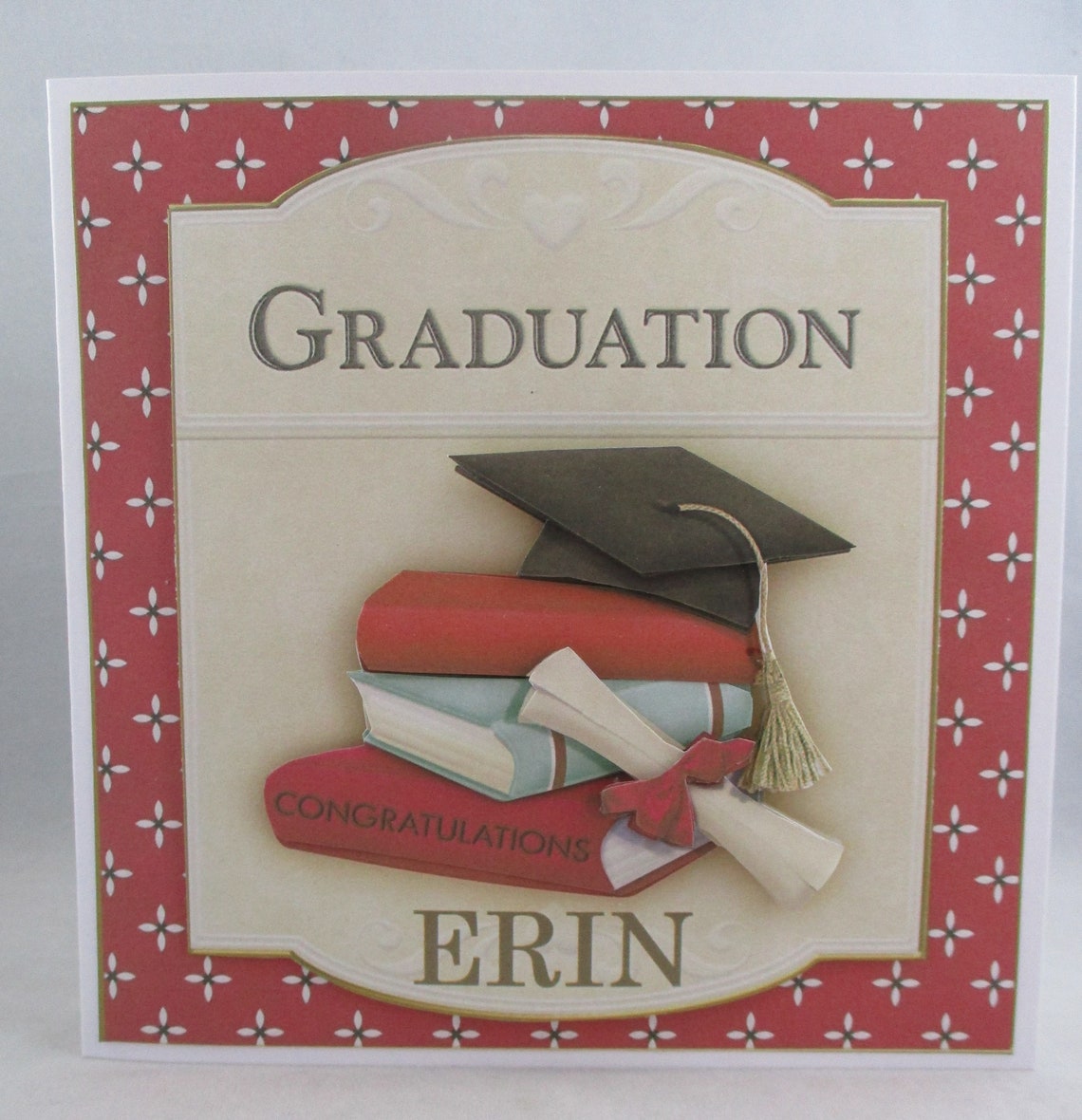 Handmade Graduation Card - Etsy