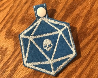 2 D20 Roleplaying Machine Embroidery Design pattern | Etsy