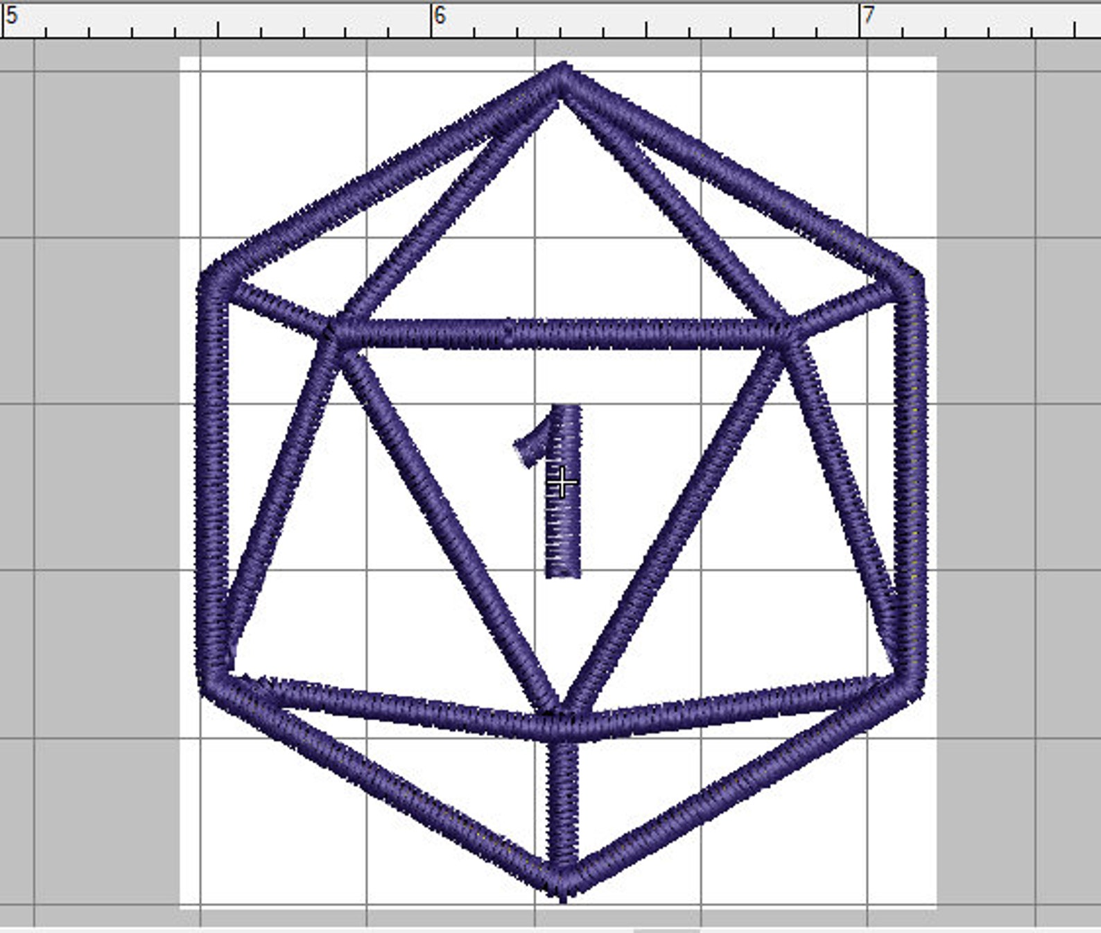 2 D20 Roleplaying Machine Embroidery Design pattern - Etsy