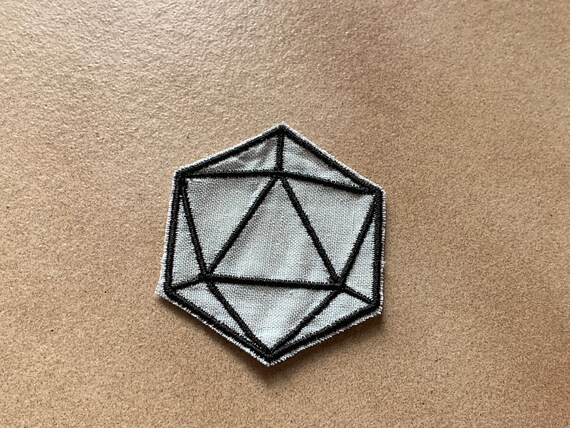 2 D20 Roleplaying Machine Embroidery Design pattern | Etsy