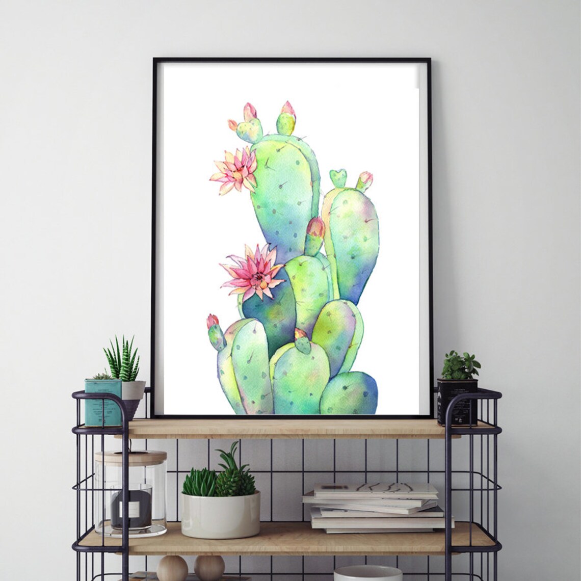 Cactus Wall Art Decor Succulent Print Cactus Poster - Etsy Canada