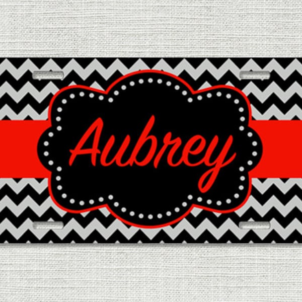 Chevron Name Tags - Etsy