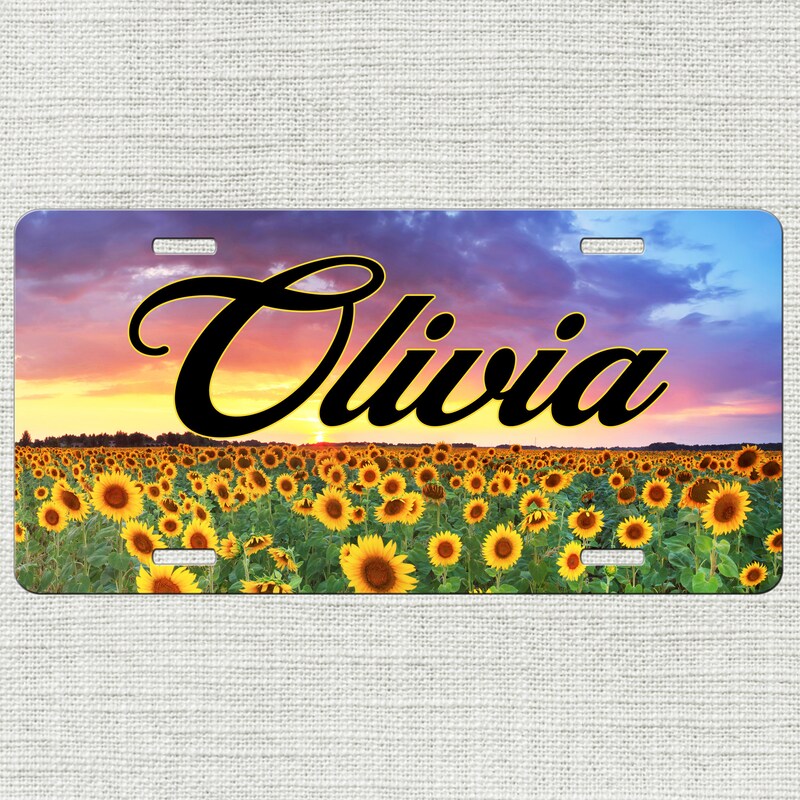 Sunflower Plate - Etsy