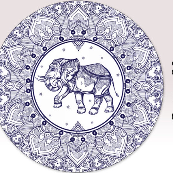 Elephant Mouse Pad - Etsy