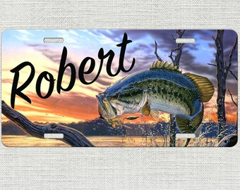 Custom License Plate Front Car Tag, Aluminum or Plastic Personalized ...