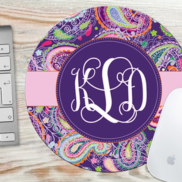 Purple Mouse Pad - Etsy