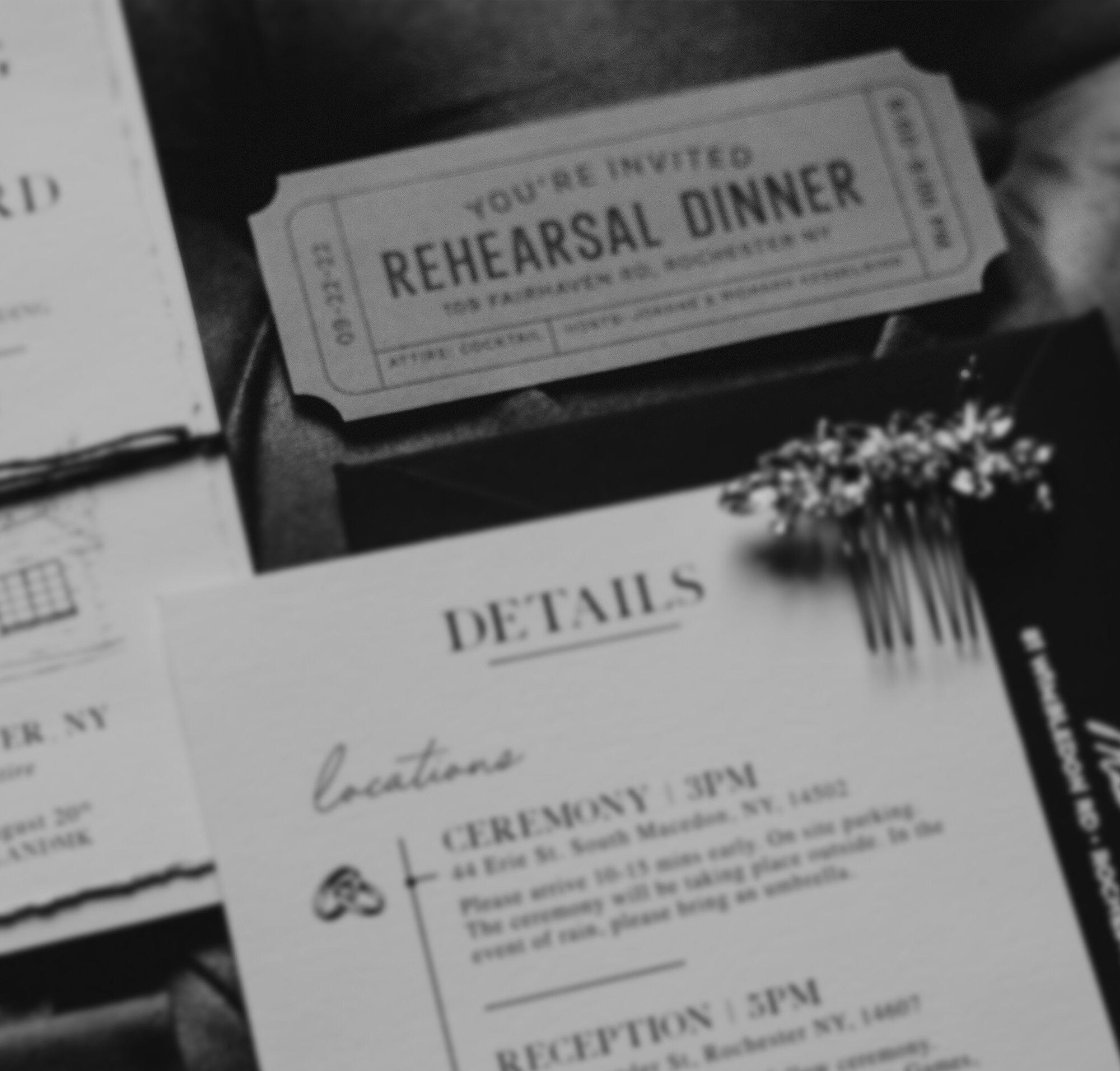 Semi-custom Vintage Ticket Invitation Print Download - Etsy