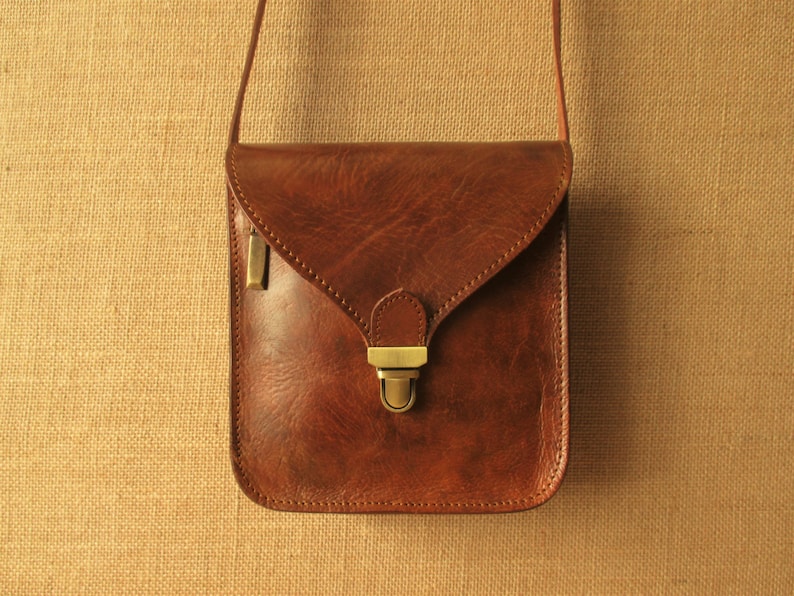Handmade Small Messenger Bag, Unisex Cross Body Bag, Carrier ...